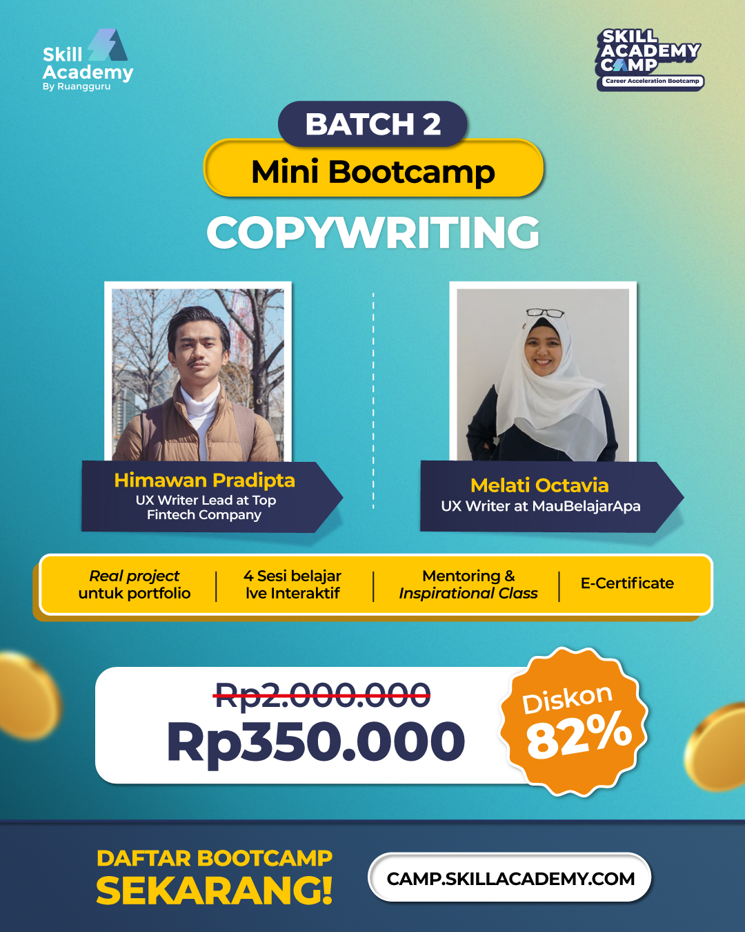 Skill Academy by Ruangguru on Twitter: "Berbagai pilihan program di Mini Bootcamp Skill Academy ...