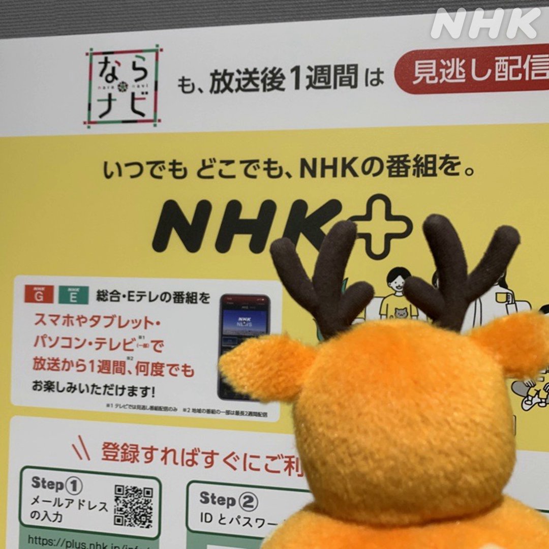 NHK奈良放送局 on Twitter: "／ いよいよ明日10/1(土) #鹿どーもまつり 🦌 \ きょう #鹿どーもくん が見つけたのは… #ならナビ が10/3(月)放送分から、 1週間 ...