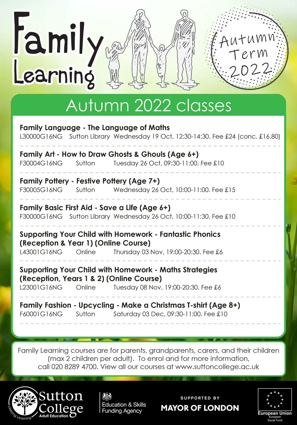 Online Enrolment Maintenance :: Sutton College – Sutton College of ...