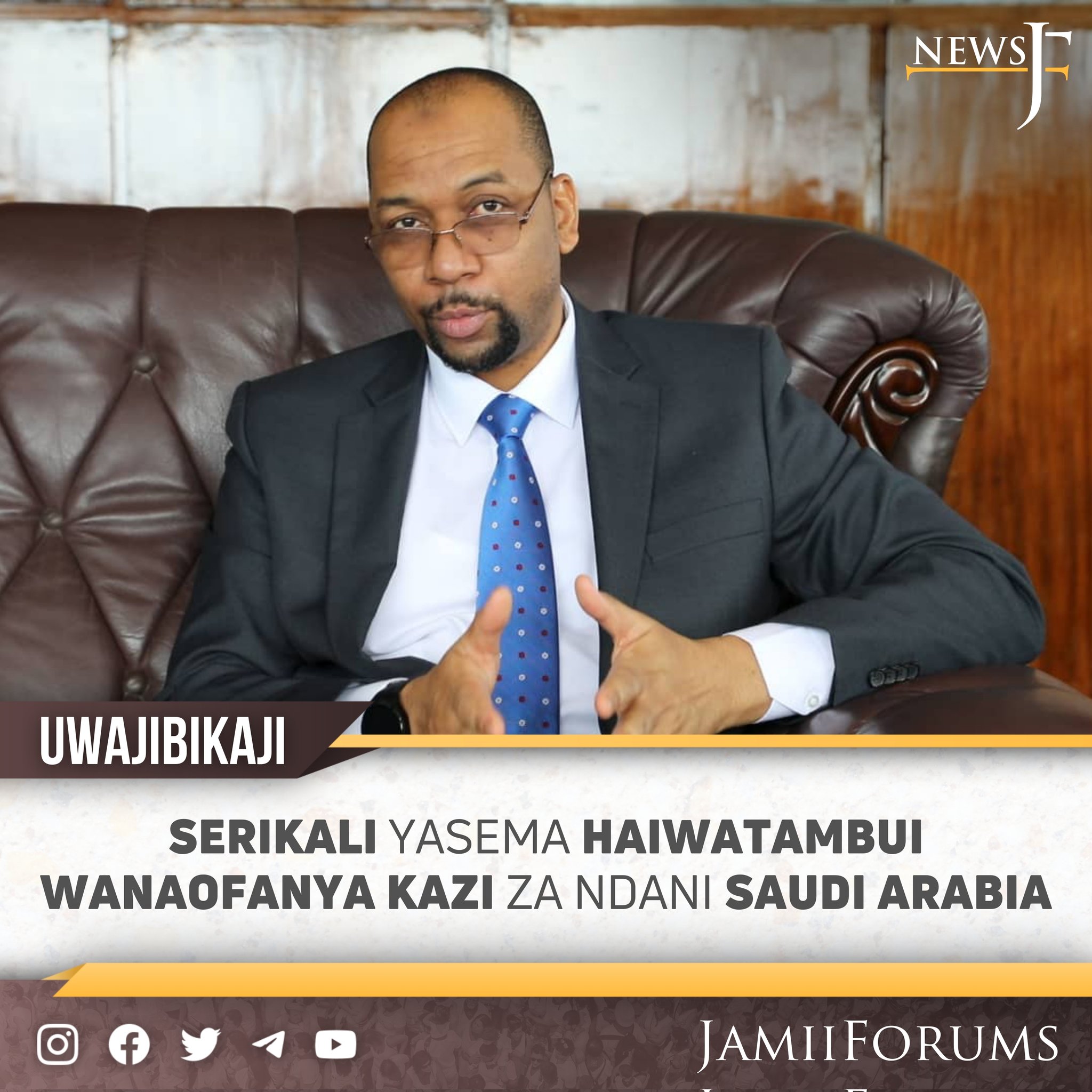 Jamii Forums on Twitter: "SAUDI ARABIA: Balozi wa #Tanzania Nchini humo, Ali Jabir Mwadini ...