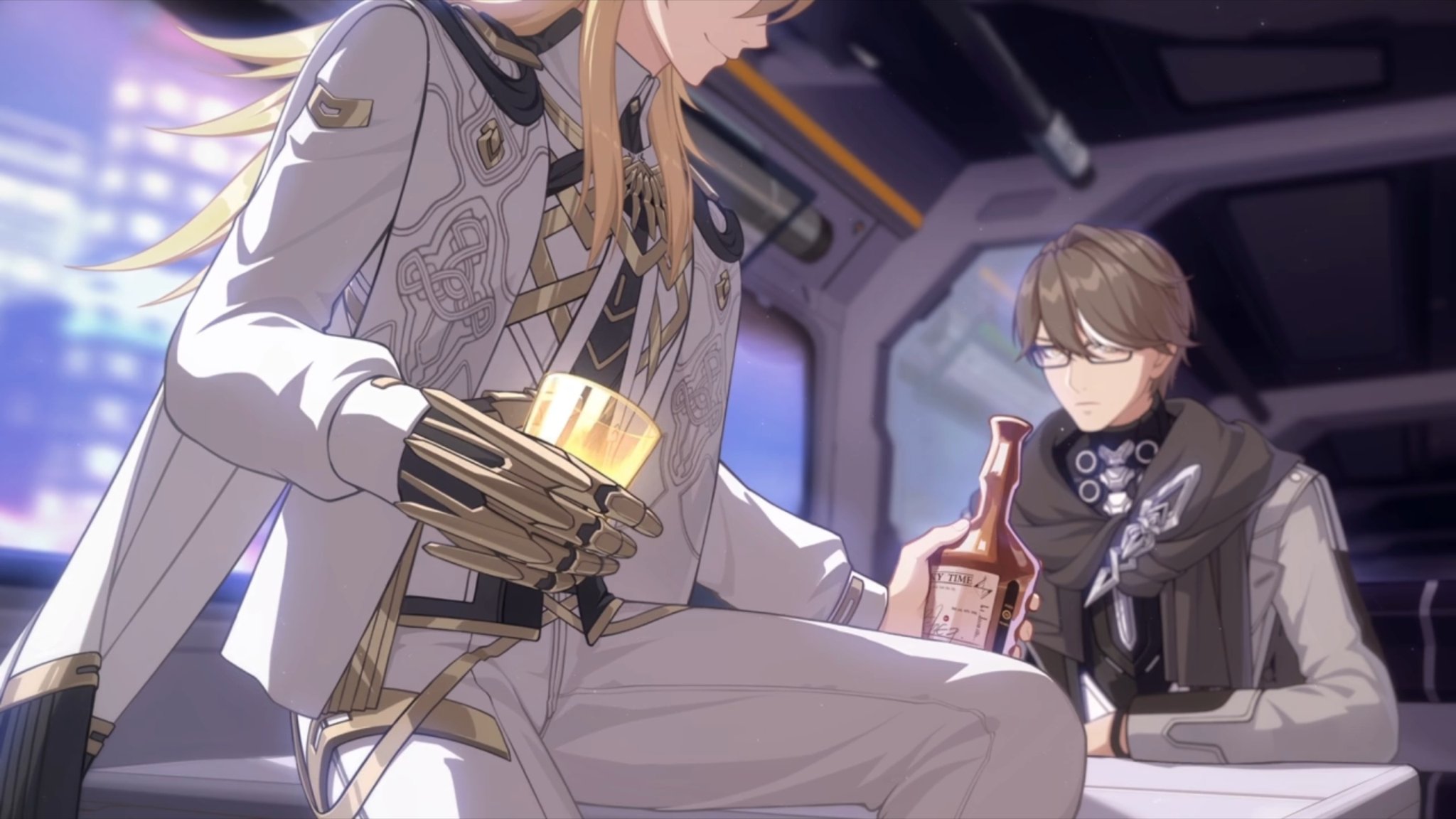 void archivist on Twitter: "Wait this is literally true bc he made himself a glass, filled it ...