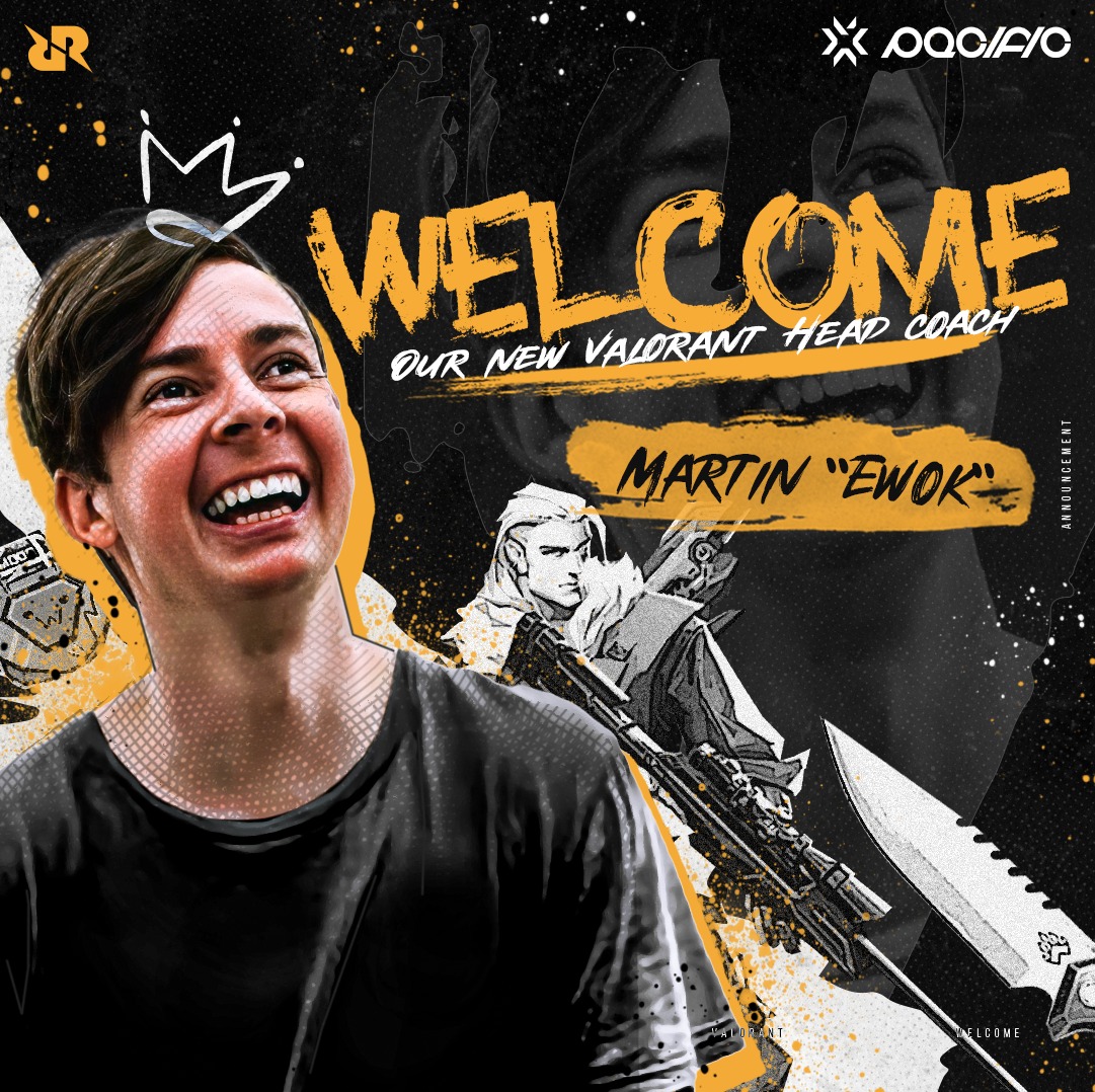 Team RRQ on Twitter: "Please welcome @CoachEwok as our new Head Coach of RRQ Valorant. Yep, we ...