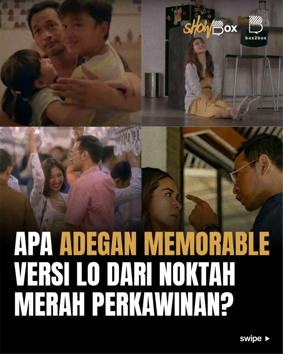 Box2Box Indonesia on Twitter: "Buat kalian yang udah nonton 'Noktah Merah Perkawinan', apa nih ...