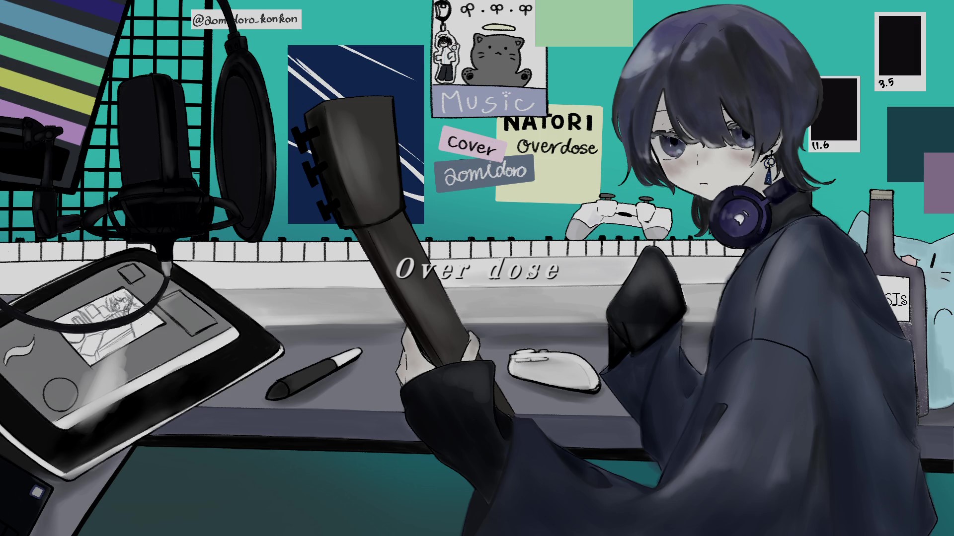 あおみどろ on Twitter: "Overdose / なとり (cover) https://t.co/Di8NYZQJyt" / Twitter