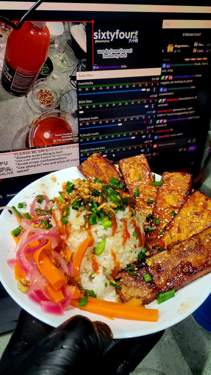 sixtyfour ⬆️ ENVtuber's tweet - "So many technical issues, and I'm pretty sure I broke Mrs 64's ...