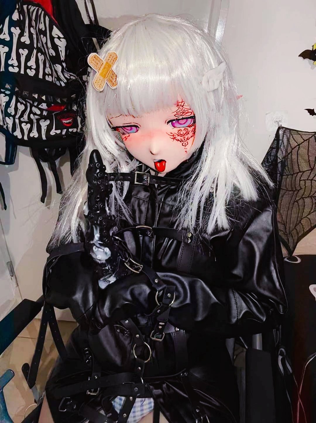 宇宙黑犬 on Twitter: "#kigurumi #束缚 #魅魔 浅尝一下 https://t.co/uFbGky5XHM" / Twitter