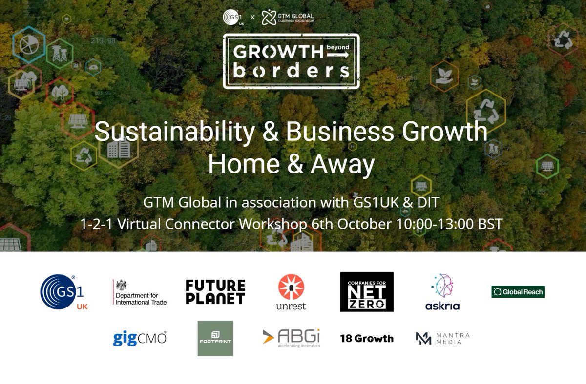 GTM Global on Twitter: "The need to adapt & build sustainability into ...