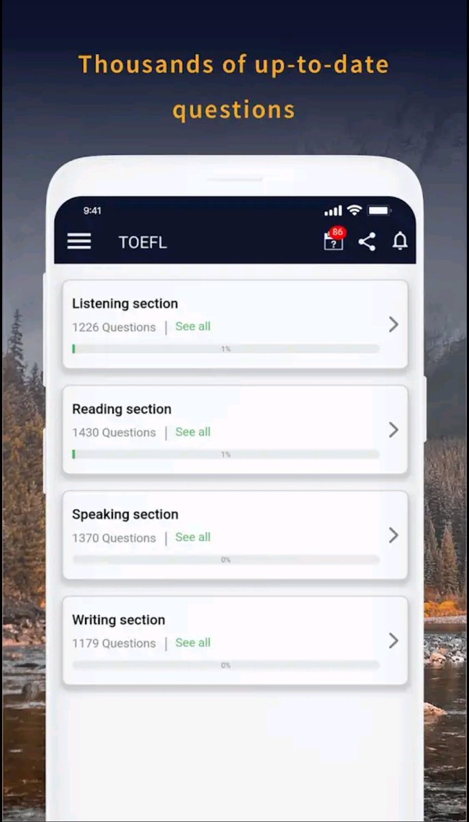 English with Miss Ririn on Twitter: "GUYS‼️ Aku ada Rekomendasi Aplikasi Belajar TOEFL LENGKAP ...