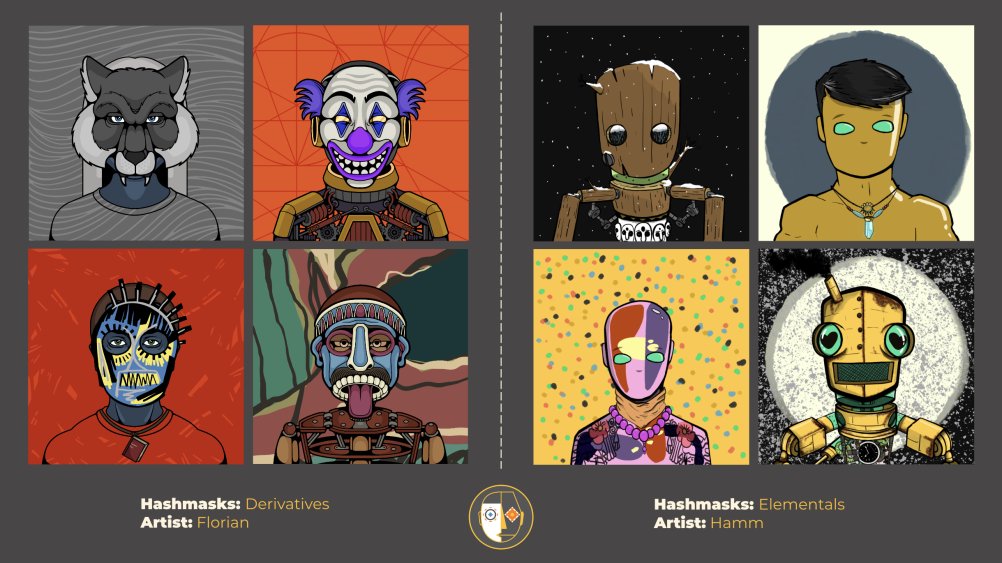 Hashmasks on Twitter: "📆COMING IN OCTOBER📆 Hashmasks PFP drop for ALL Hashie holders! The choice ...