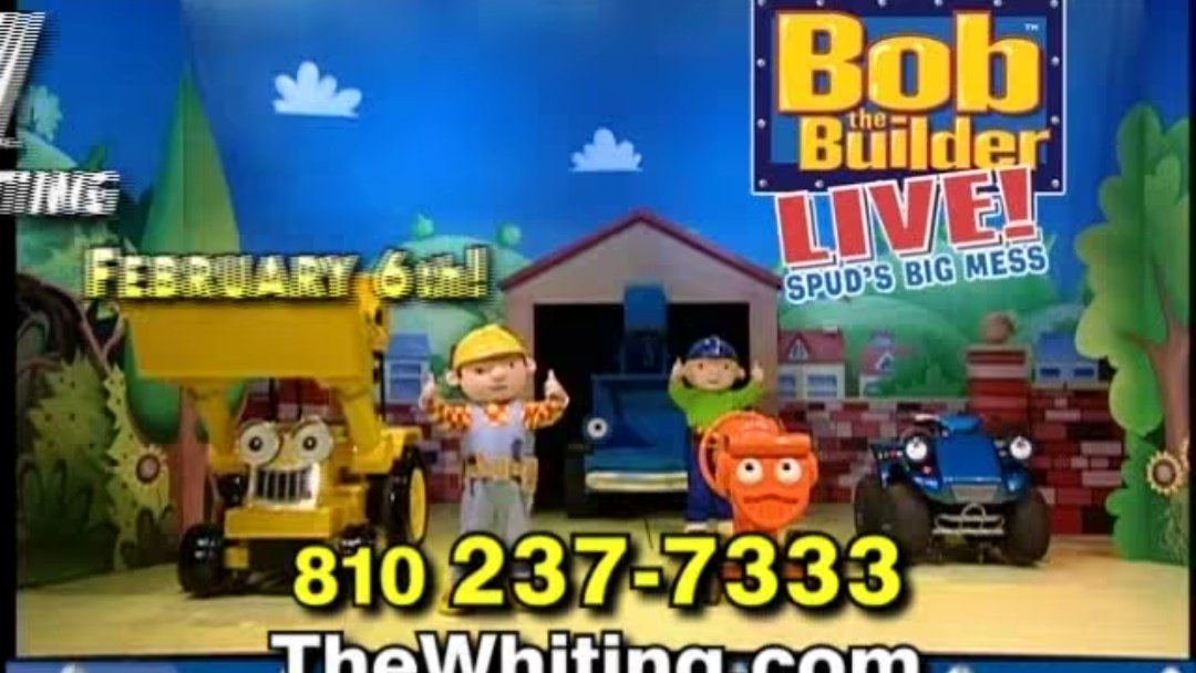 Bob The Builder The Live Show Dvd