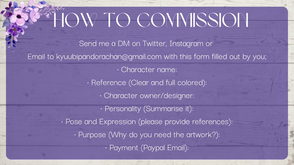 Kyuubi🦊Aeriseph zine on Twitter: " COMMISSION OPEN Hello! I'm opening up my commission ...