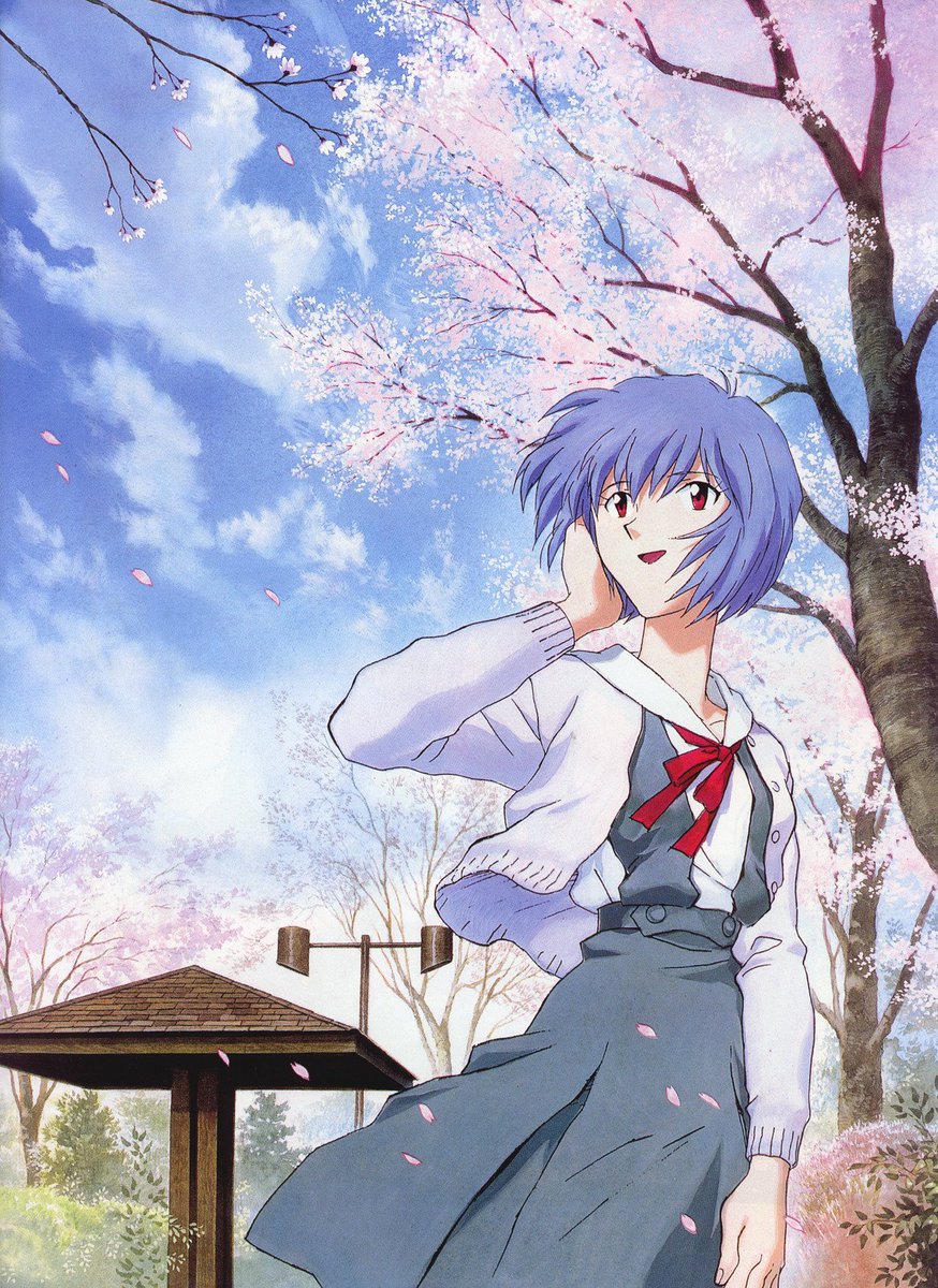 「neon Genesis Evangelion 」 Official Anime Art Box Promos Open のイラスト