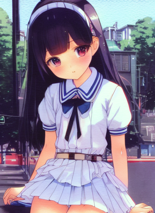 なかやま on Twitter: "待ち合わせ #stablediffusion #trinart #stablediffusionkawaii https://t.co/AWT6BBqC7x ...