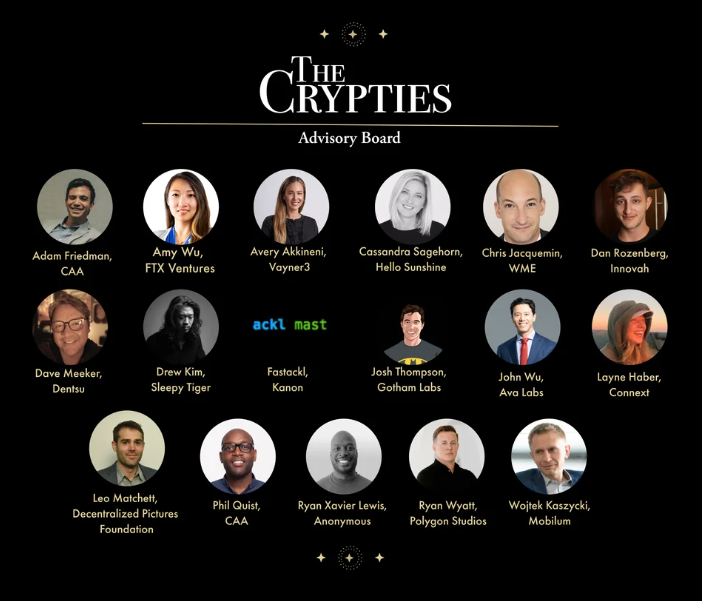 Decrypt on Twitter: "The Crypties are coming -- Web3's gold standard awards show. The inaugural ...