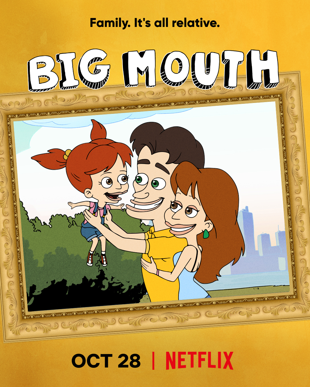 Big Mouth on Twitter: "It’s a happy, horny family affair. Season 6 arrives October 28th, new ...