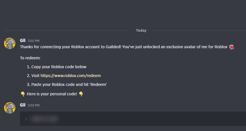 RTC em português 🏆 on Twitter: "@Noah01111111 @LeaksEvents They send in your guilded DM, like ...