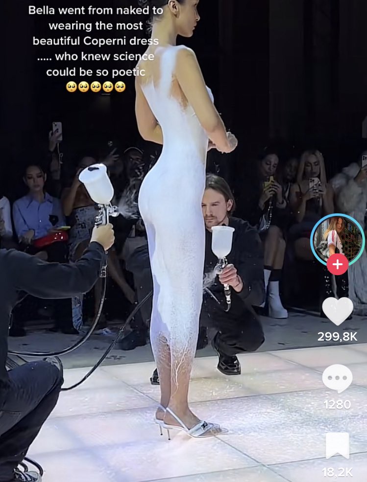 🎄𖤐 hail hoo-hoo satan 𖤐 🎅🏽 on Twitter: "yo flipando con el vestido de bella hadid y de repente ...