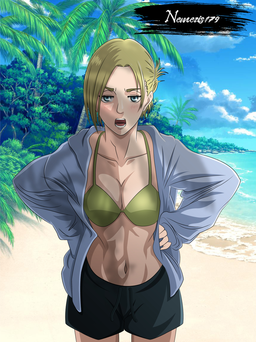 Baddies Anime On Twitter Annie Leonhart Attack On Titan