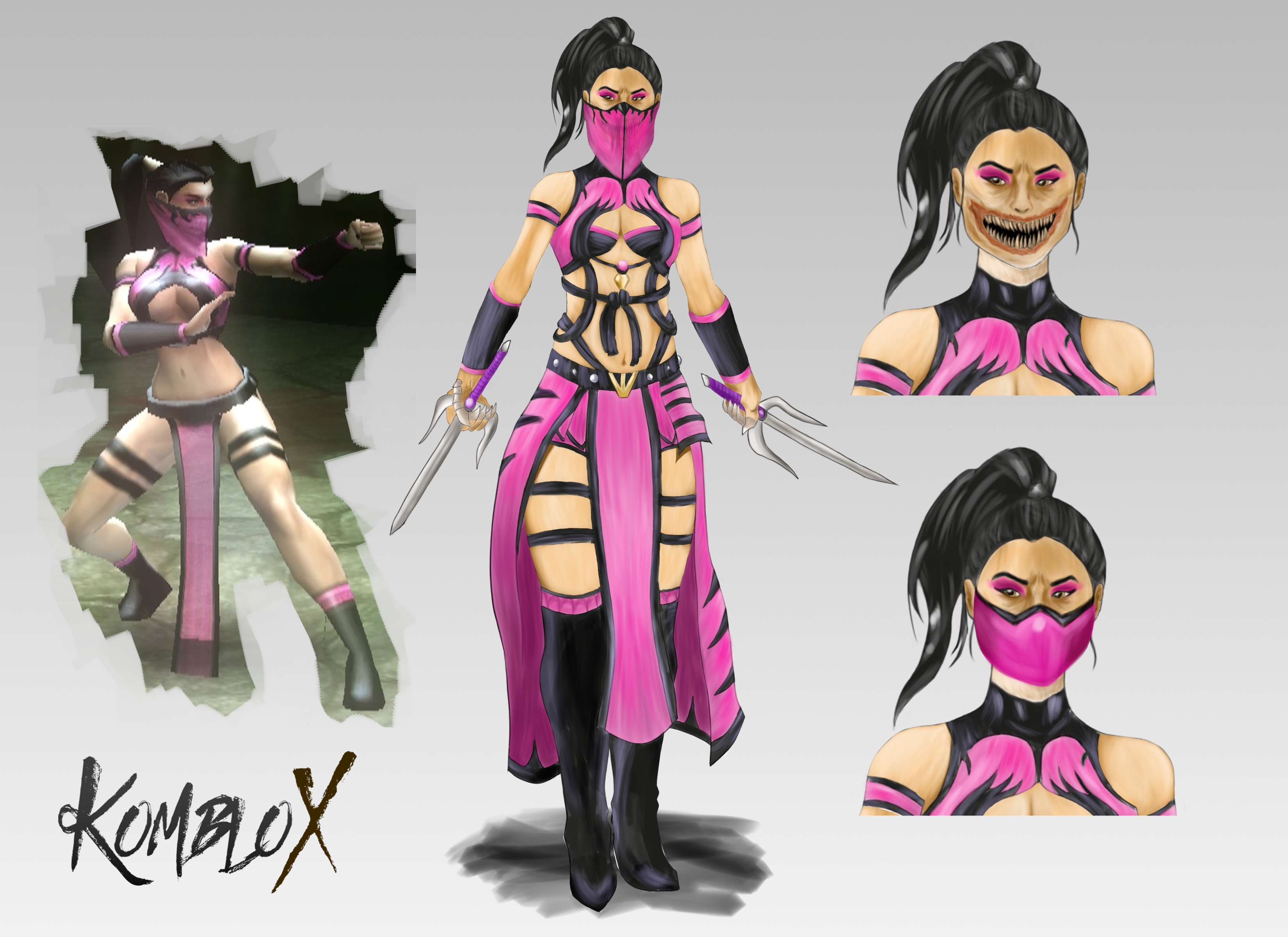 Mortal Kombat Shaolin Monks Mileena