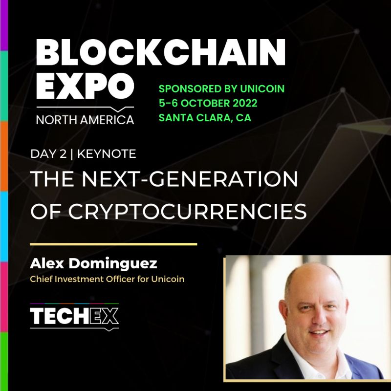 Unicoin_News on Twitter: "The North American @Blockchain_Expo is less than a week away, and ...