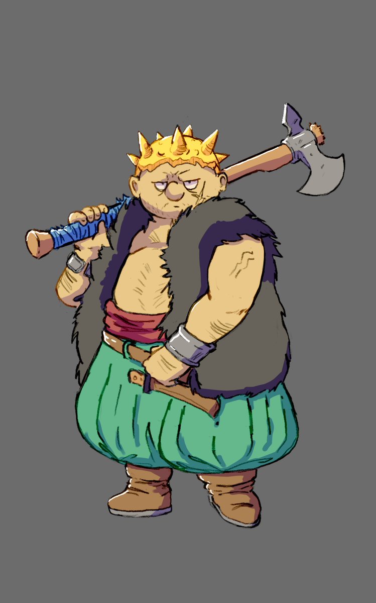 「Dragon Quest Yangus and Jessica 」|Sunny D. Lightのイラスト