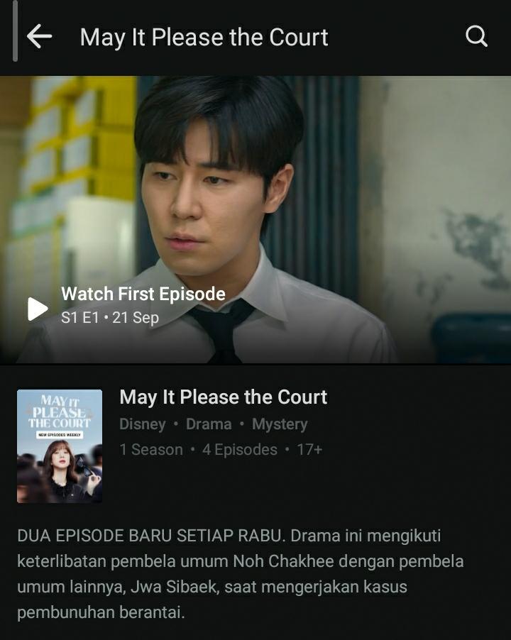 K-Drama Menfess on Twitter: "•kdm• 🔥 MAY IT PLEASE THE COURT Genre misteri, tp isinya kebanyakan ...