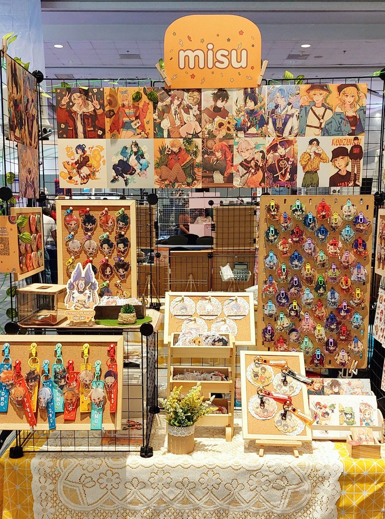 Misu 😓🤡 @ conquest M2 ️ on Twitter: "my booth is open! 💛🎉 just ask me for the cyno stickers btw ...