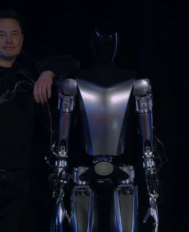 Elon Musk presentó a Optimus, el robot humanoide con el que Elon Musk presentó a Optimus, el robot humanoide con el que