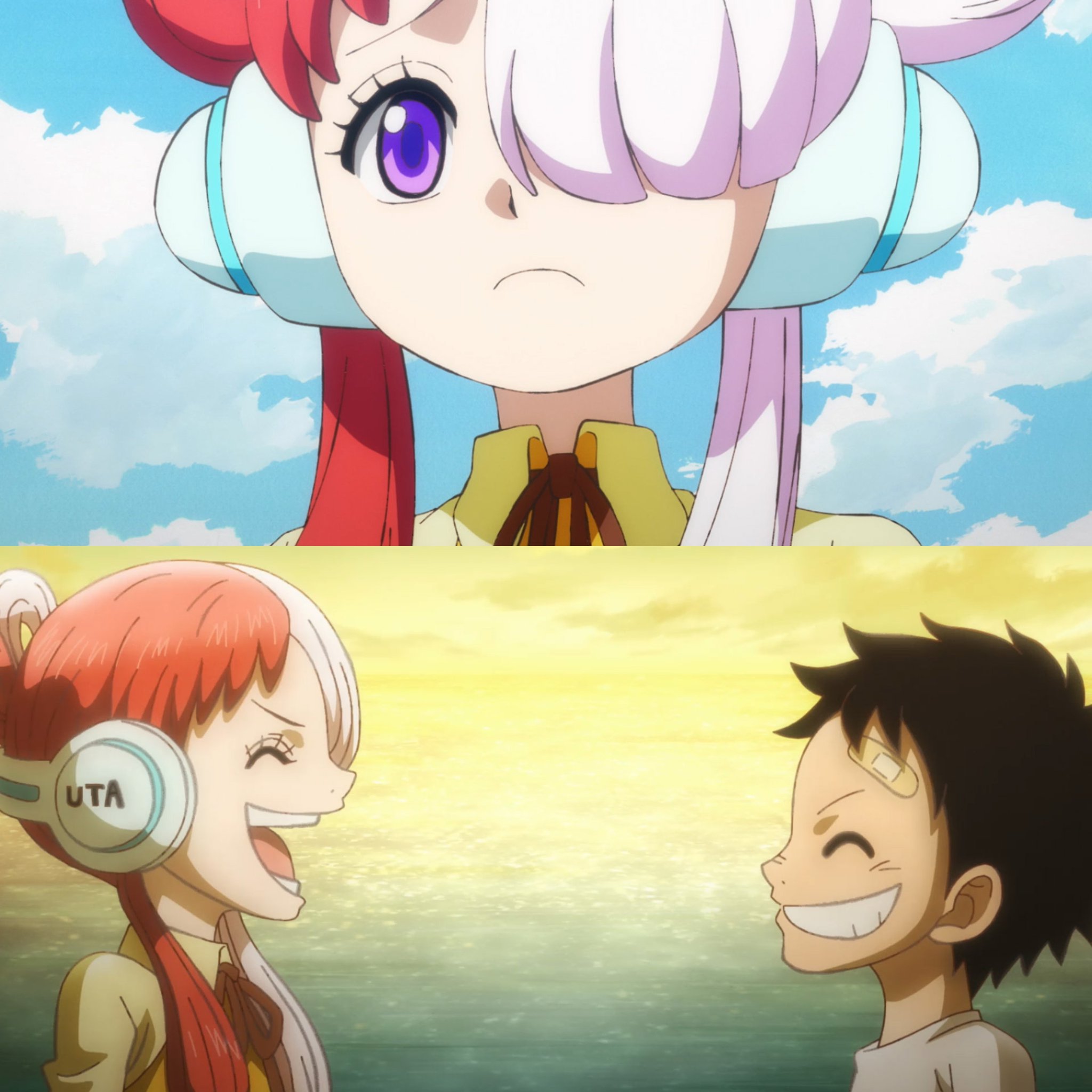 Toei Animation on Twitter: "Experience the backstory between Luffy and Uta with your fellow ...