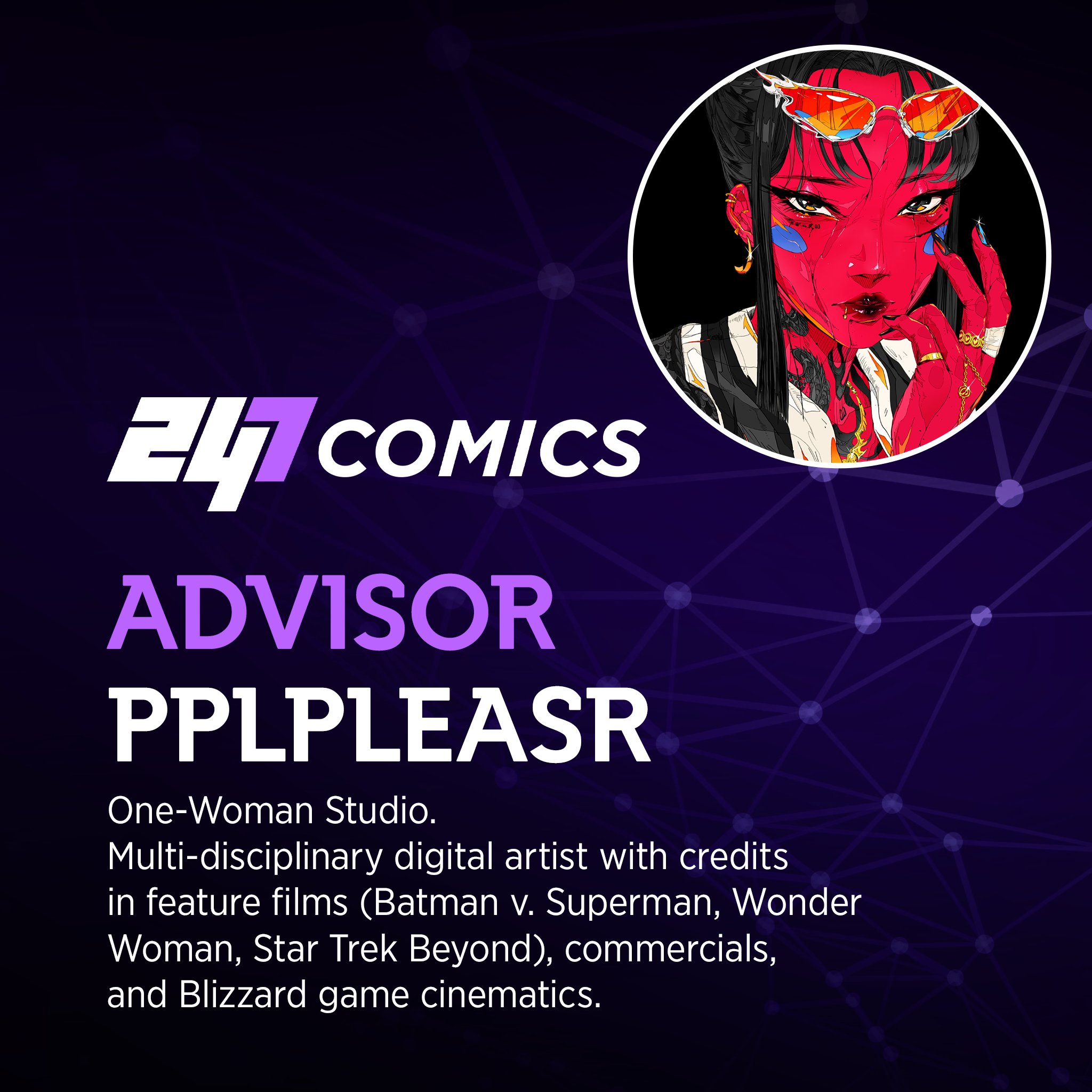 247 Comics on Twitter: "Ppl, we are pplpleased to announce PPLPLEASR as a pplADVISOR for 247 ...