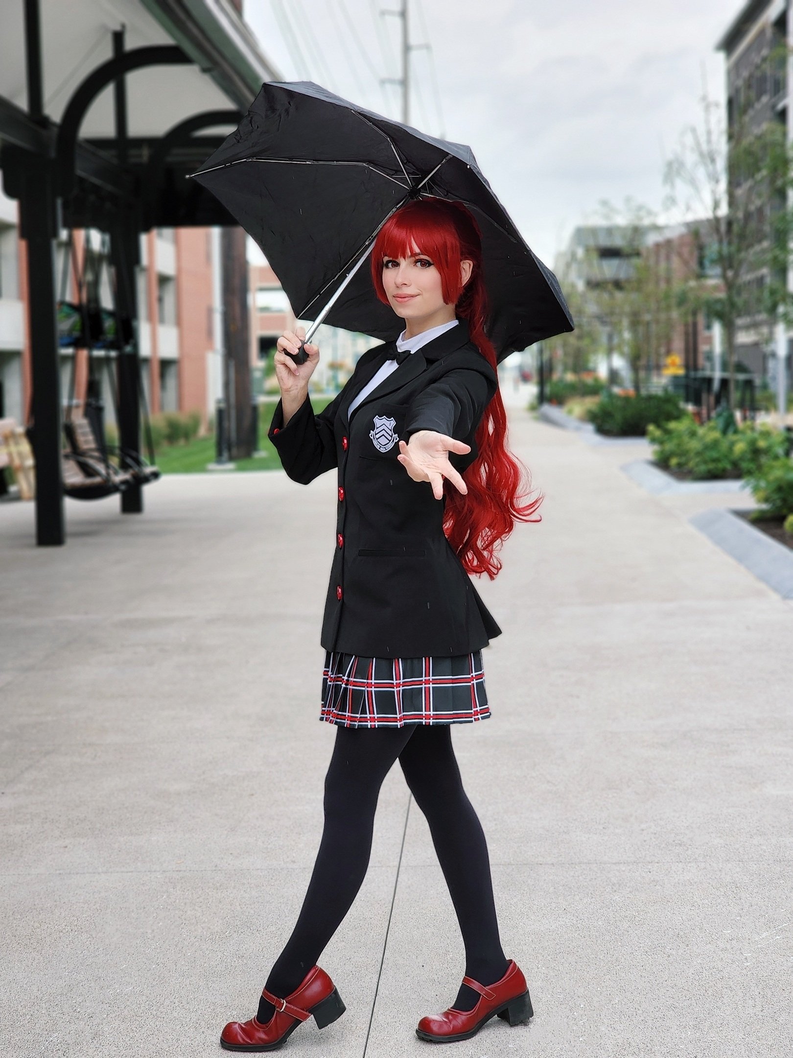 Today In Persona 5 Royal on Twitter: "RT @NeonCosplays: Kasumi / Sumire Yoshizawa ️☂️ Of all my ...