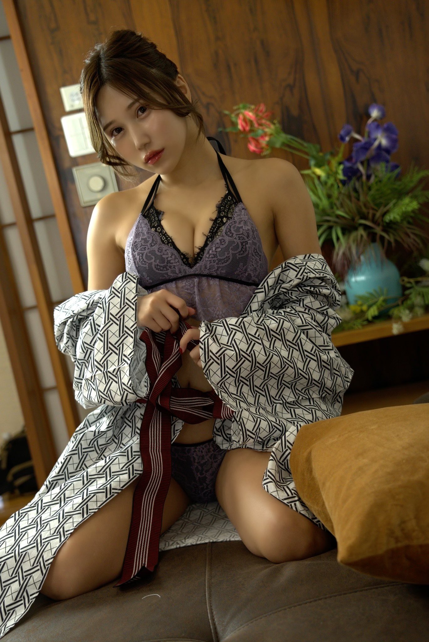 朝比奈りる【1stDVD発売中】 on Twitter: "着崩してみた👘 https://t.co/kLPnyXTAqu" / Twitter