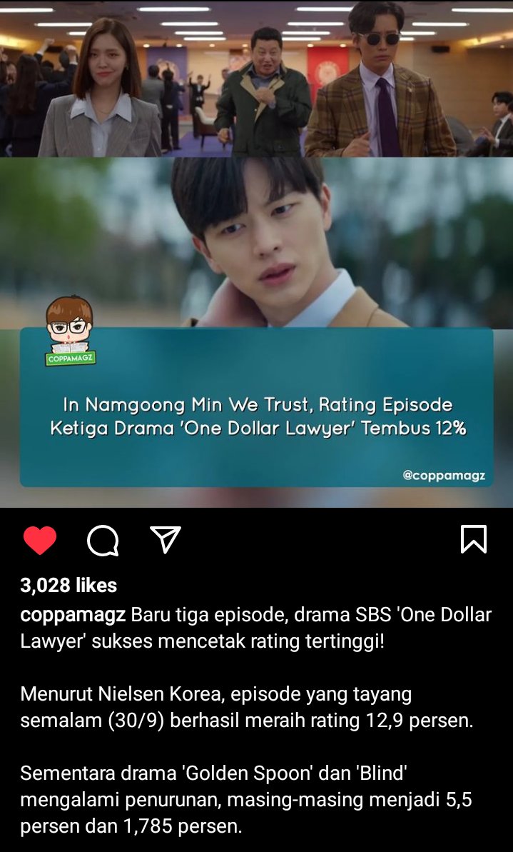 K-Drama Menfess on Twitter: "•kdm• 🔥 One Dollar Lawyer emang seseru itu sih dramanya dan ahjussi ...