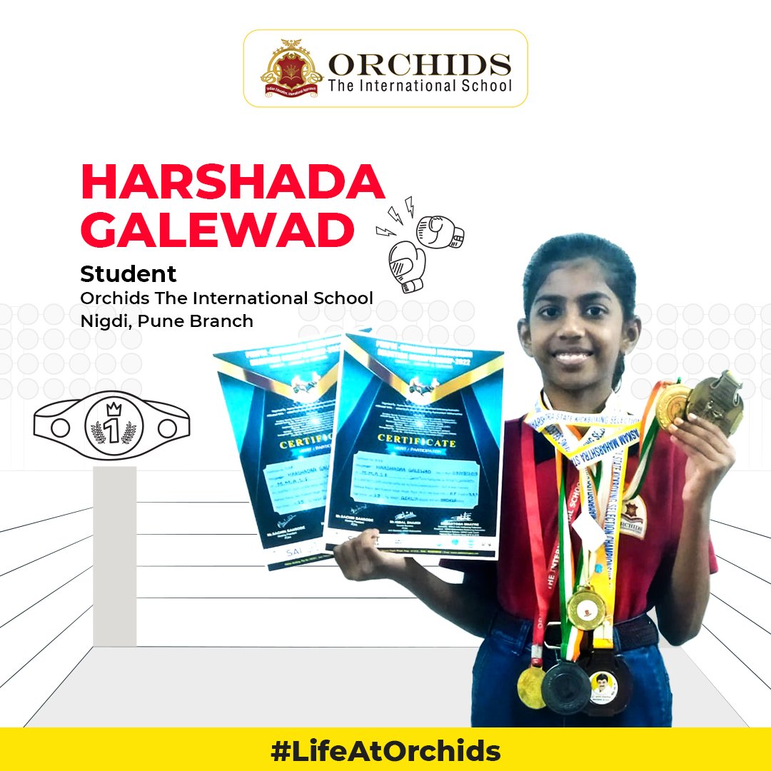 Orchids International School on Twitter: "Harshada Galewad of grade 4 from Orchids The ...