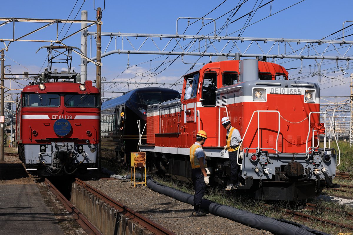 どらごぬ on Twitter: "2022/10/1 尾久車両センター(旧田端運転所検修)機関車撮影会 EF65 1102, EF65 1103, EF65 1115, EF81 95 ...