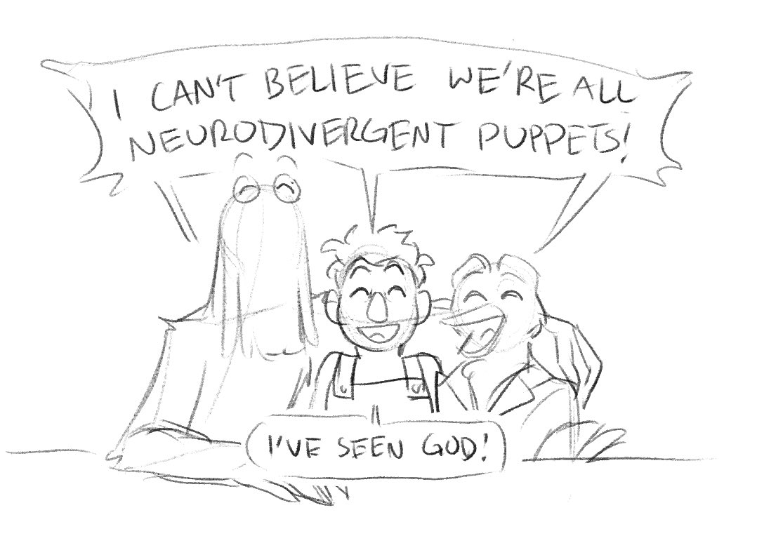 「uhhhh yeah 」am! @ puppet denpa brainrotの漫画