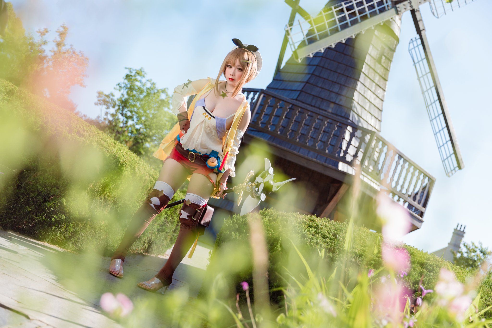 芦苇_reed on Twitter: "#莱莎的炼金工房 #cos 莱莎～ 肉腿yyds https://t.co/AGlIk98dYB" / Twitter