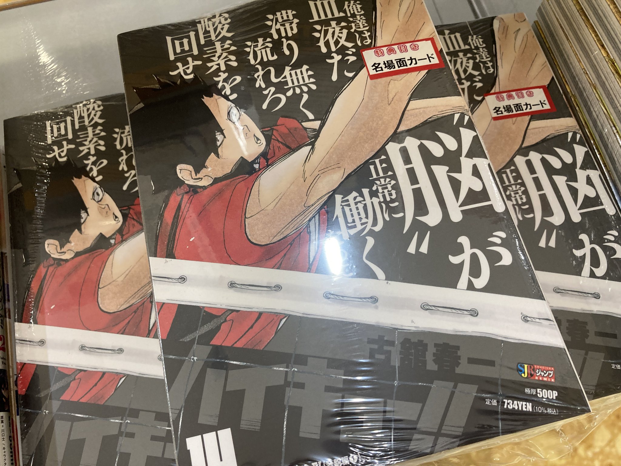 アニメイト八戸ラピア On Twitter 【書籍入荷情報】 「リミックス版『ハイキュー』14巻」 「只野工業高校の日常 7」 「魔弾の王と凍漣の雪姫 3」 「君のことが大大大大大好き