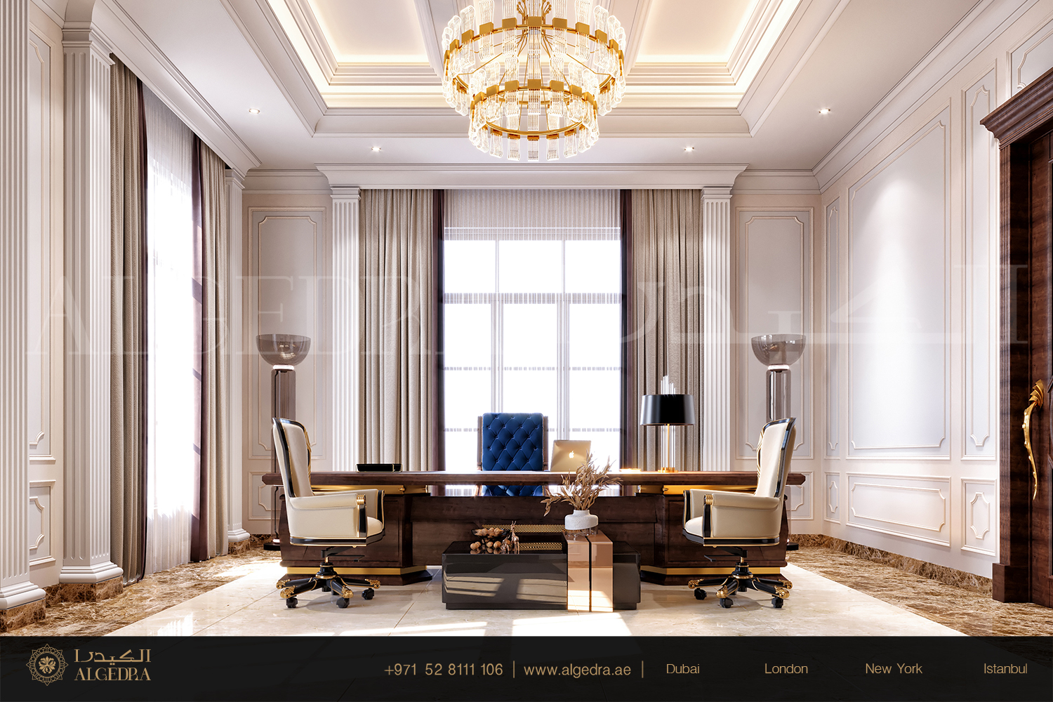 Luxury Executive Office Interior Design