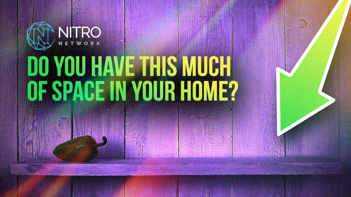 Nitro Network 🔺 on Twitter: "It's not a surprise! It only takes a tiny space to host our Nesting ...