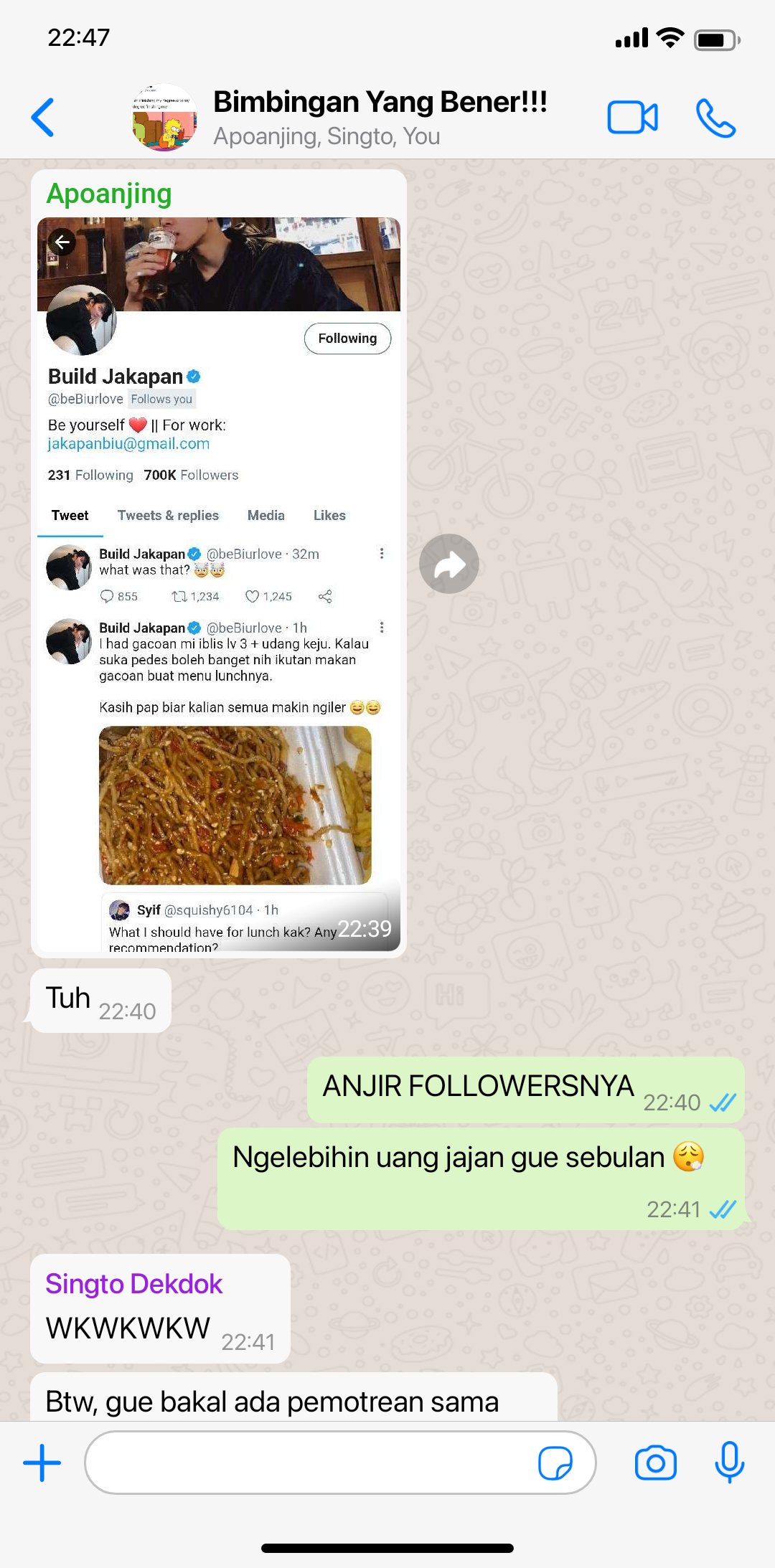 Nov 🪐 on Twitter: "Cowok wangi https://t.co/XwE2hN45q9" / Twitter