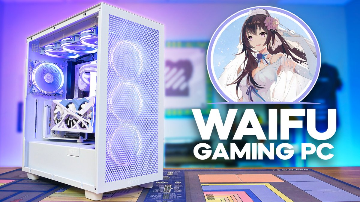 Toastybros on Twitter: "We built a gaming pc with the Yeston Waifu RTX 3080 and well...it was ...