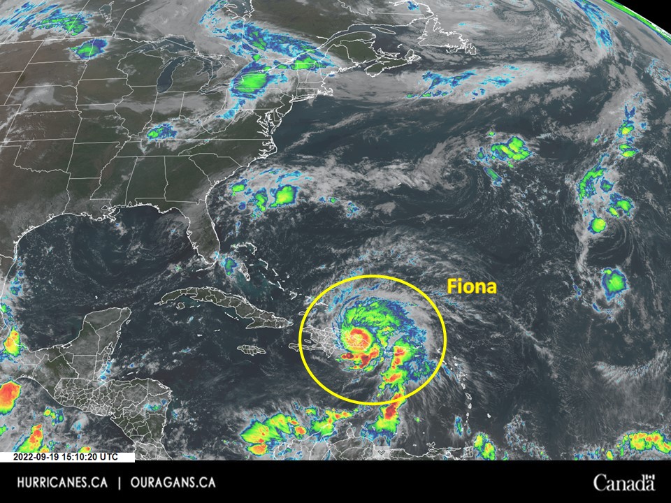 ECCC Canadian Hurricane Centre on Twitter: "The @ECCC_CHC is monitoring hurricane Fiona which is ...