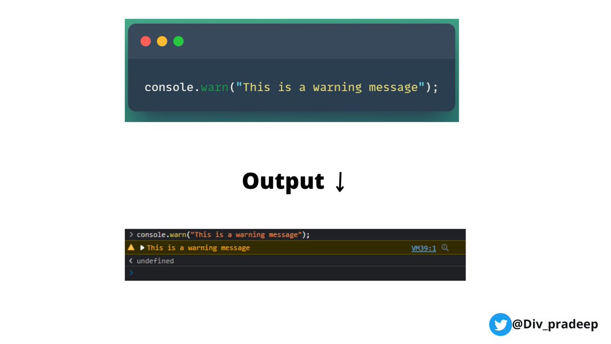 5 JavaScript Console Methods You Might Not be Aware of. A Thread🧵👇🏻 ...