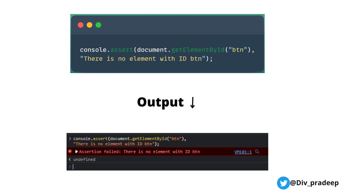 5 JavaScript Console Methods You Might Not be Aware of. A Thread🧵👇🏻 ...