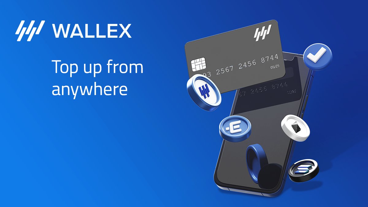 Wallex On Twitter Top Up Your Card From Anywhere Instantly No