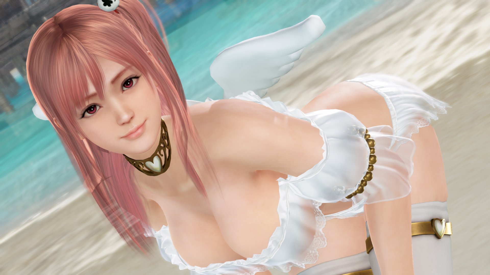 mim-imotih on Twitter: "#DOAX3 ほのか (Honoka) #ほのかの天使な水着 (Honoka's Angel Swimsuit) https://t.co ...