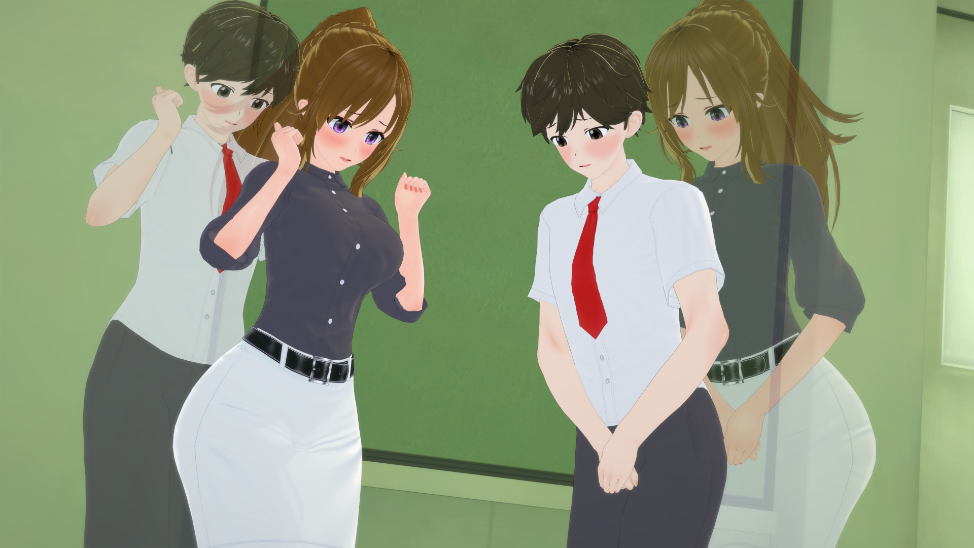 Kawaii Tsun'aho on Twitter: "Magic Mirror (4/5) https://t.co/SwzhULx77U" / Twitter