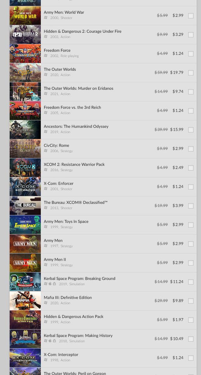 Wario64 on Twitter: "2K Publisher sale on GOG https://bit.ly/3QSCq5B #ad Humble 2K Bundle http ...
