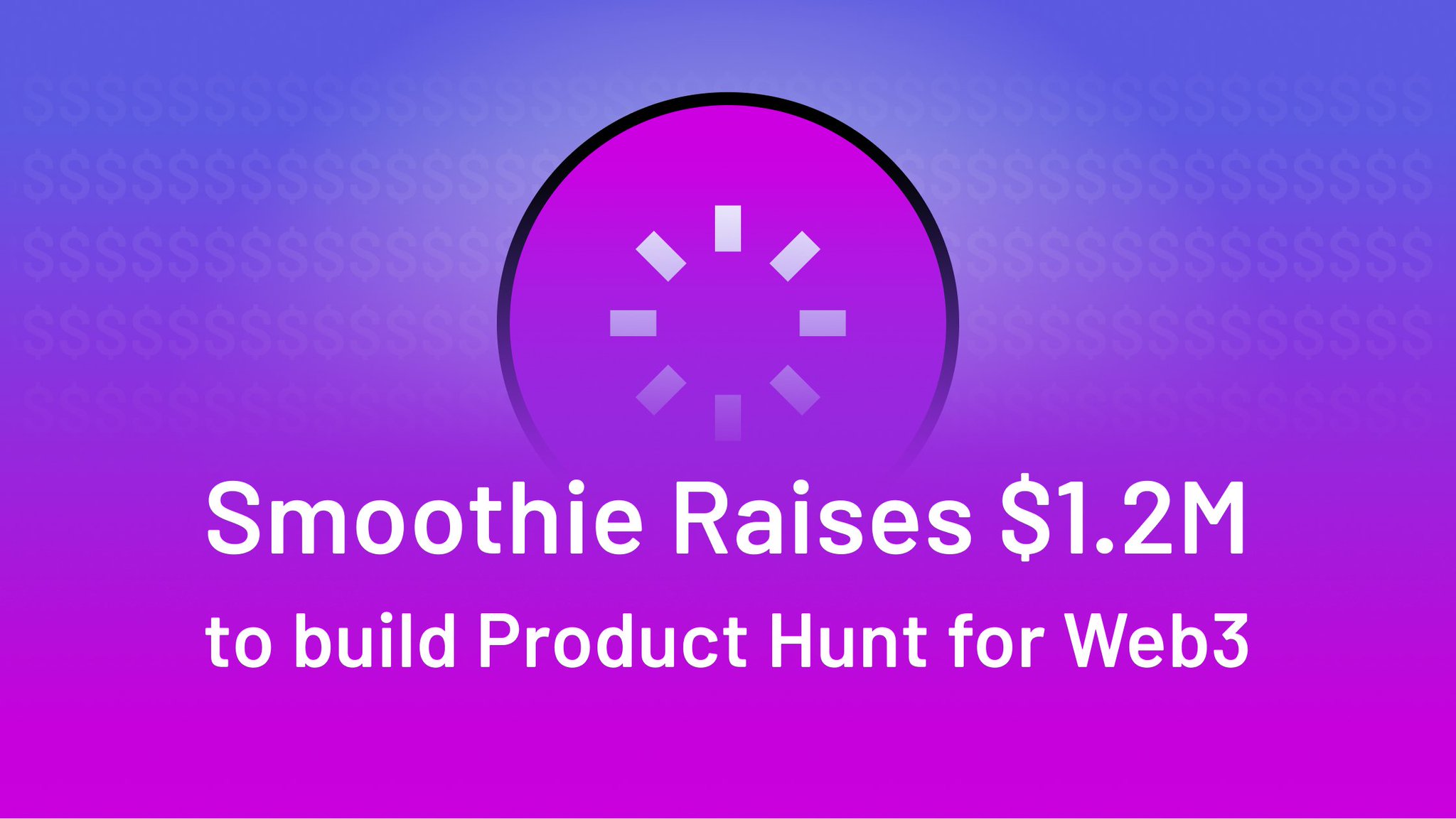 mattcha on Twitter: "i’m excited to announce that we raised $1.2M for @withsmoothie 🎉 we’re ...